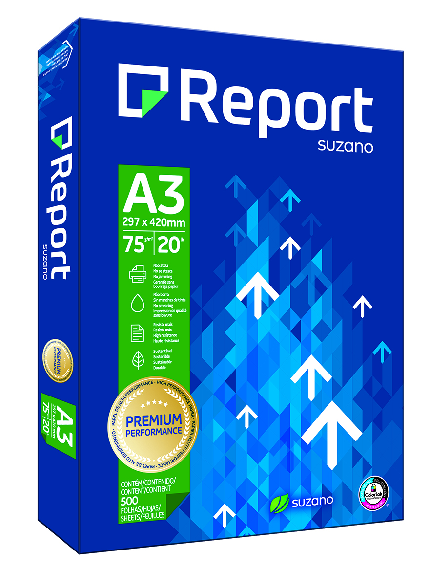 PAPEL REPORT PREMIUM A3 75 G 500 H - Productos - Starcenter